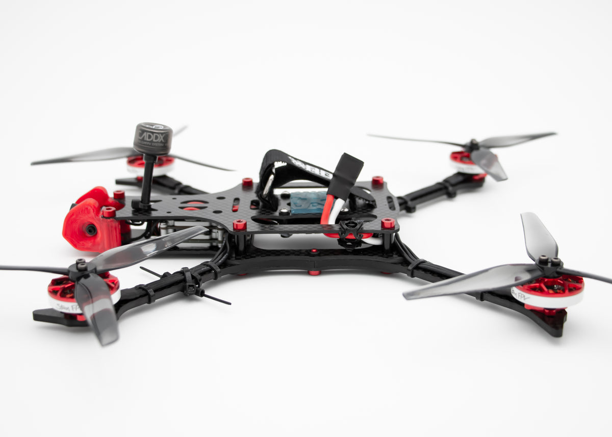 Feather Frame Kit - 5" Ultra-Light FPV Drone Frame (Choose: SHORT NOSE ...